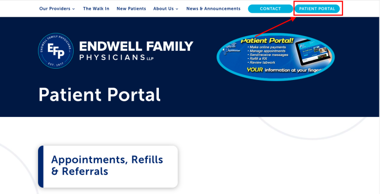 Endwell Family Patient Portal